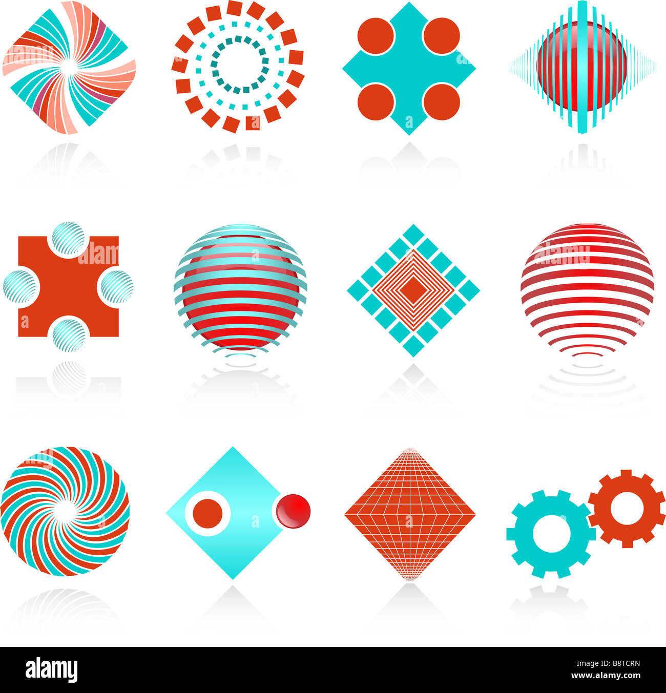 Logos and designs hi-res stock photography and images - Alamy