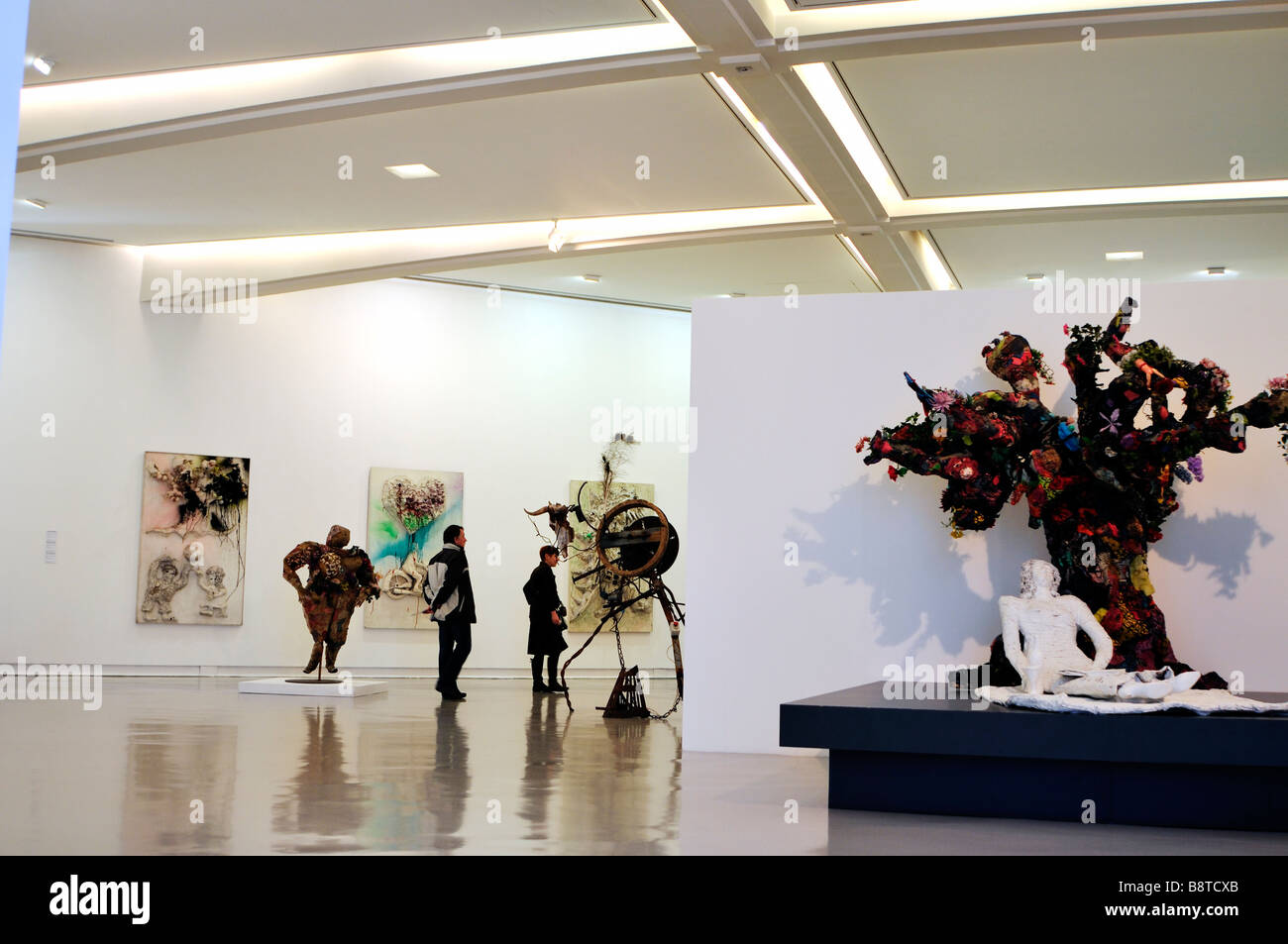 Nice, France, Inside General View of "Musée d'Art Moderne et d'Art ...