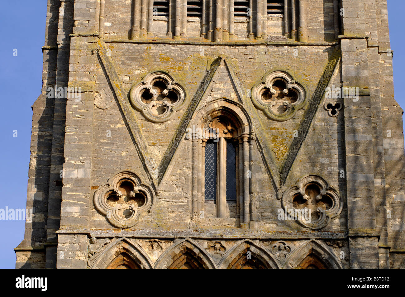 St Peter`s Church, Raunds, Northamptonshire, England, UK Stock Photo ...
