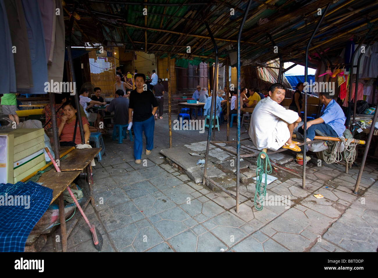 Chinese restaurant old chinese quarter hi-res stock photography and ...