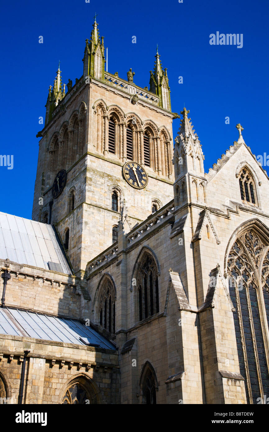Selby abbey tower hi-res stock photography and images - Alamy
