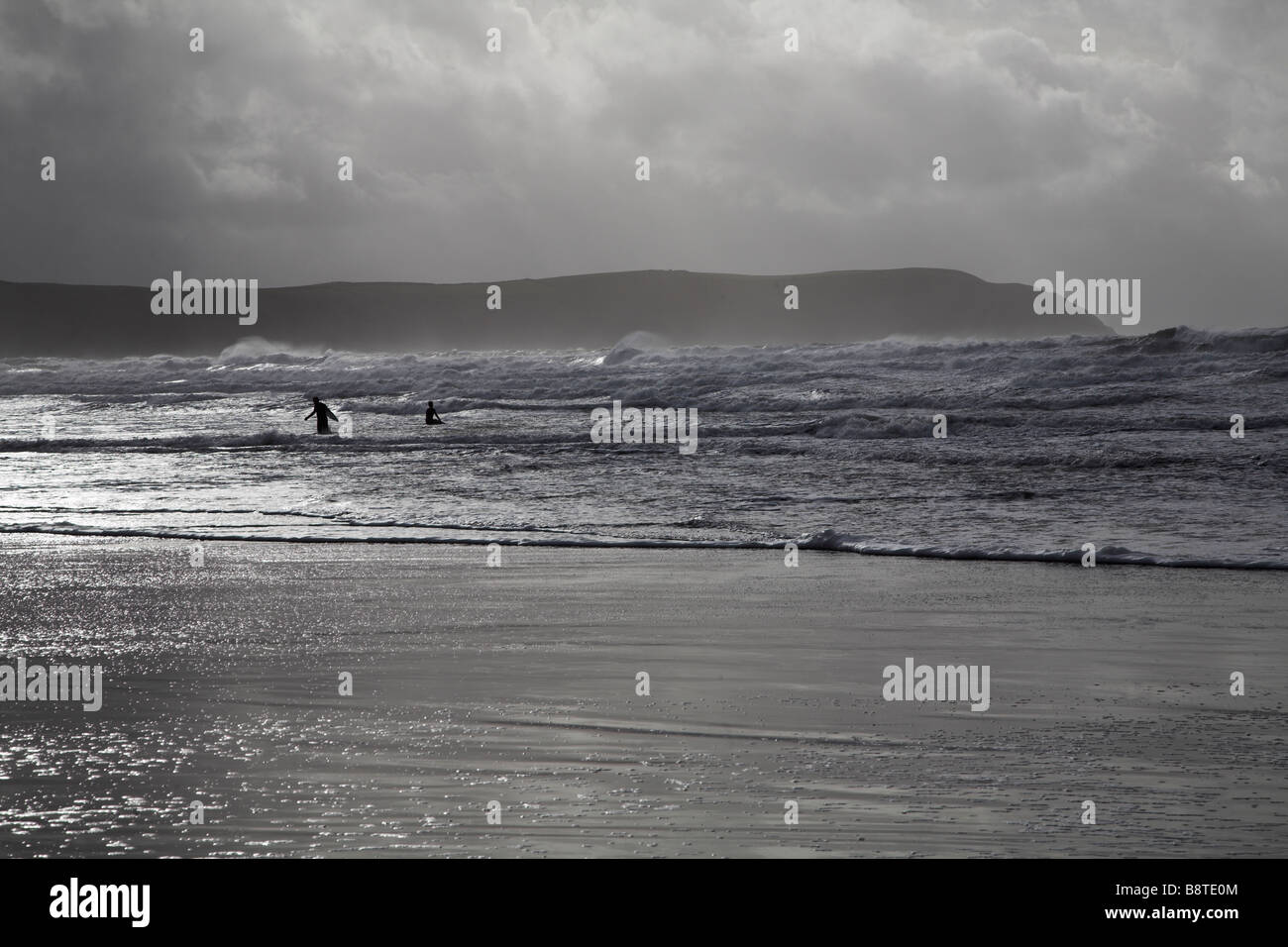 Woolacombe surf hi-res stock photography and images - Alamy
