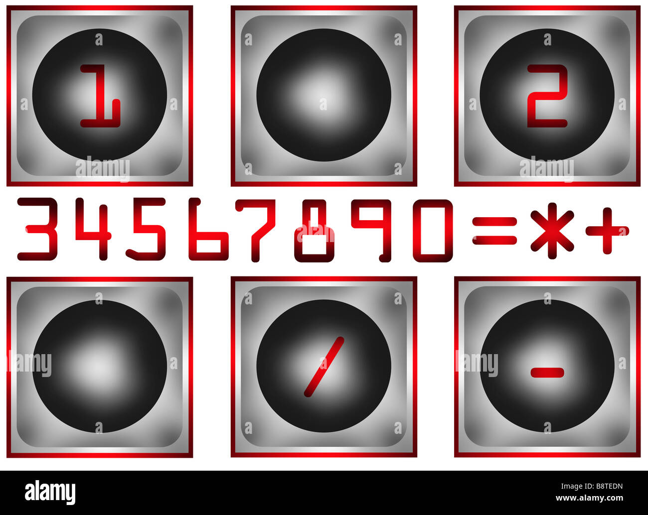 Numerical symbol hi-res stock photography and images - Alamy