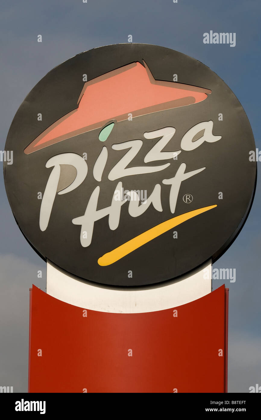 Pizza hut sign hi-res stock photography and images - Alamy