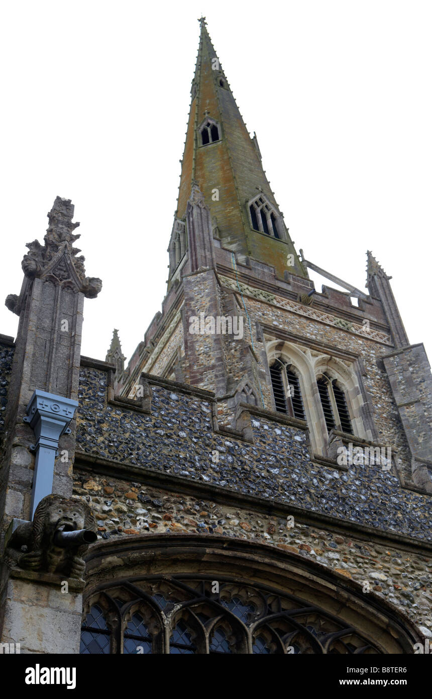 united kingdom essex thaxted the parish church of st john the baptist ...