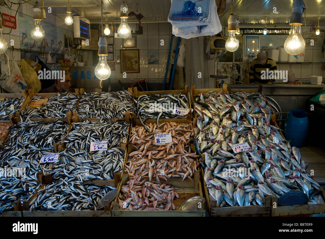 Turkey food sea hi-res stock photography and images - Alamy