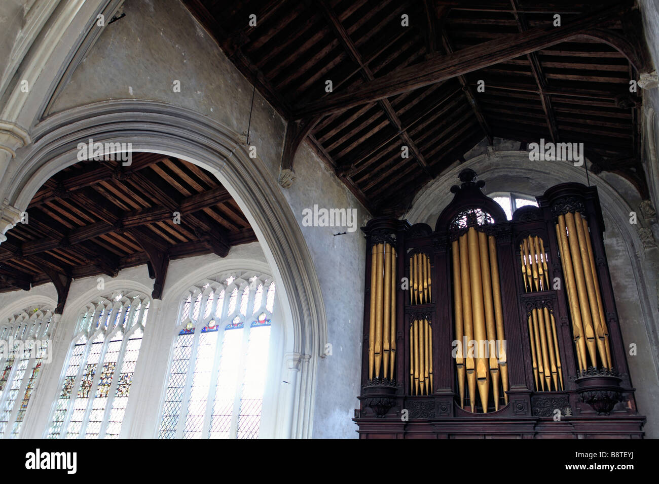 united kingdom essex thaxted the parish church of st john the baptist ...