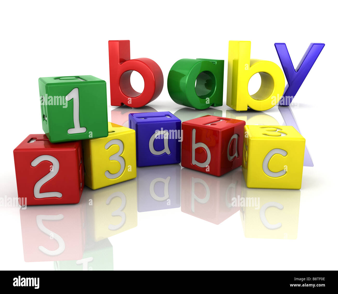 Building blocks for babies Stock Photo - Alamy