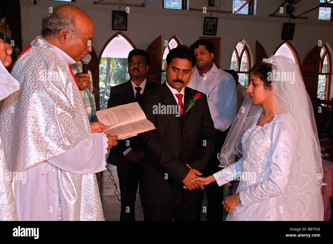 Bava weds Sona Stock Photo - Alamy