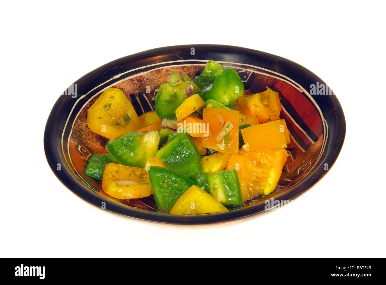 Paprika Salat paprika salad 01 Stock Photo - Alamy