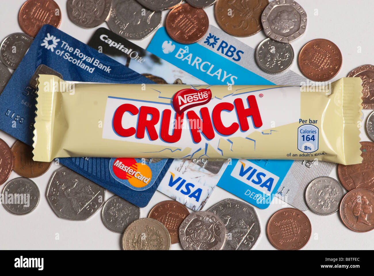 Credit crunch image Stock Photo - Alamy