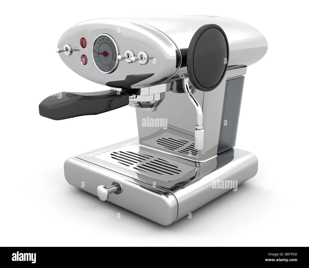 3D render of a coffee machine Stock Photo - Alamy