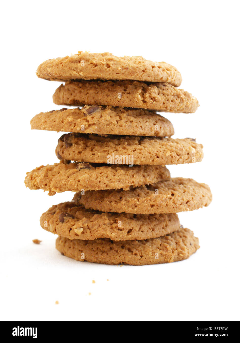 Stack of chocolate chip cookies Stock Photo - Alamy