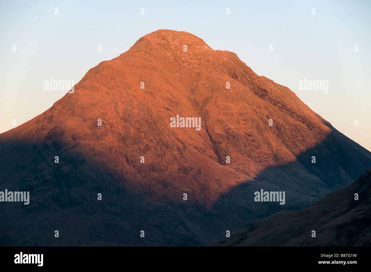 Buachaille Etive Mor from Glen Etive, Highland Region, Scotland, UK ...
