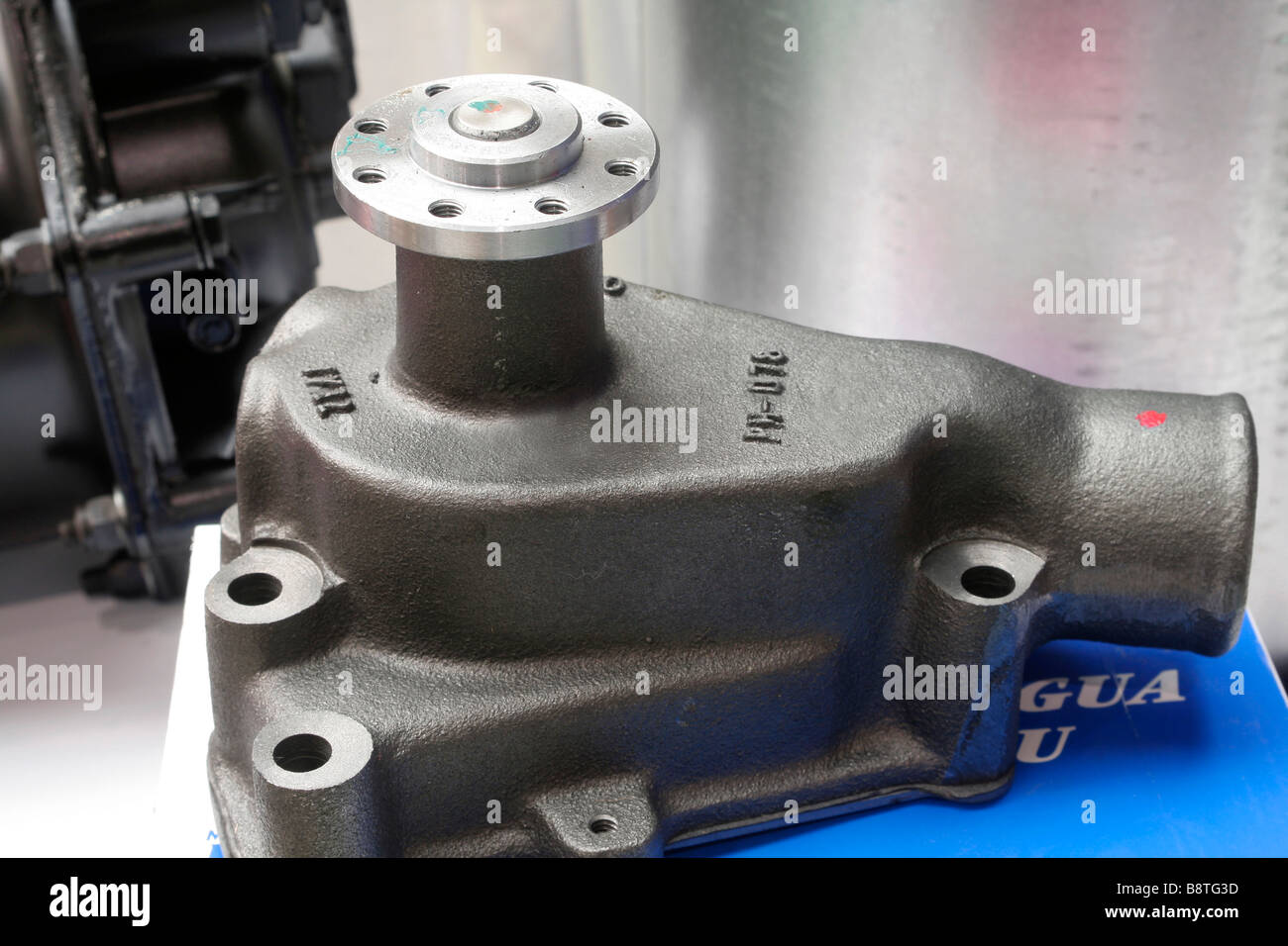 Water pump for engine Stock Photo - Alamy