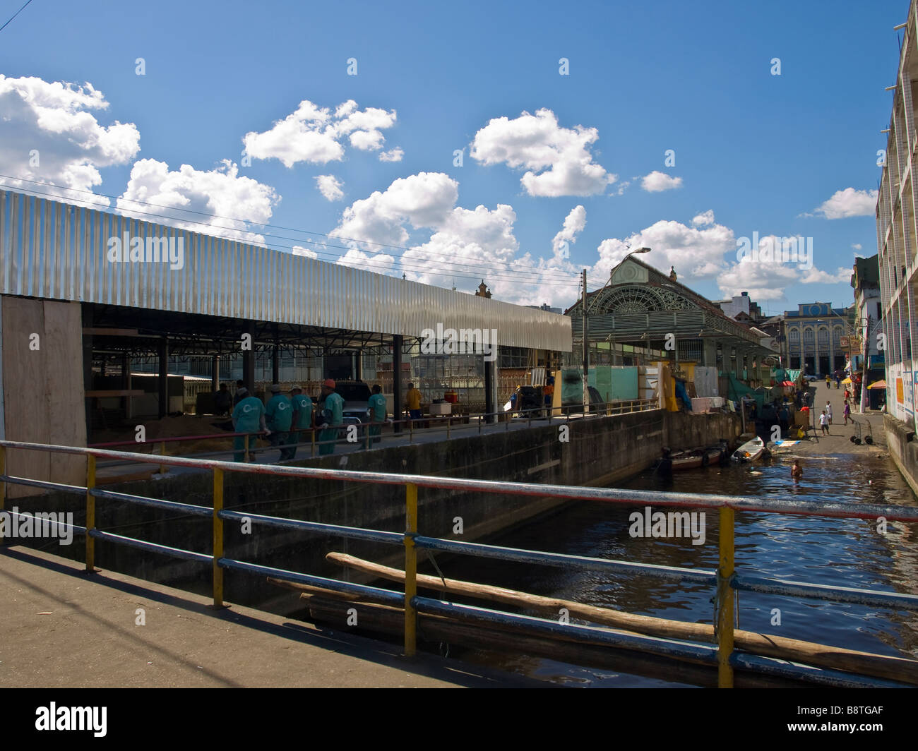 The municipial market in Manaus, Amazonas, Brazil Stock Photo - Alamy