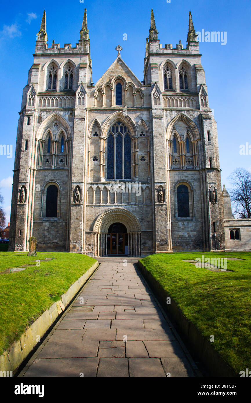 Selby Abbey Selby North Yorkshire England Stock Photo - Alamy