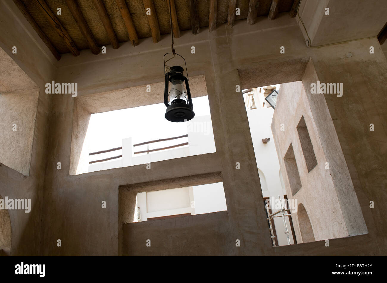 traditional arabic house museum, dubai, uae Stock Photo - Alamy