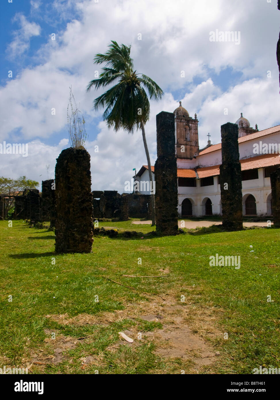 Ruins in the historical town of Alcântara , Maranhão, Brazil Stock ...