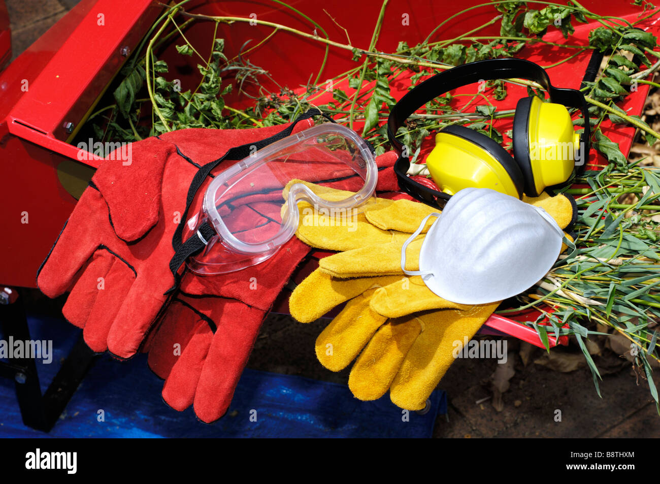 Mulching machine hi-res stock photography and images - Alamy