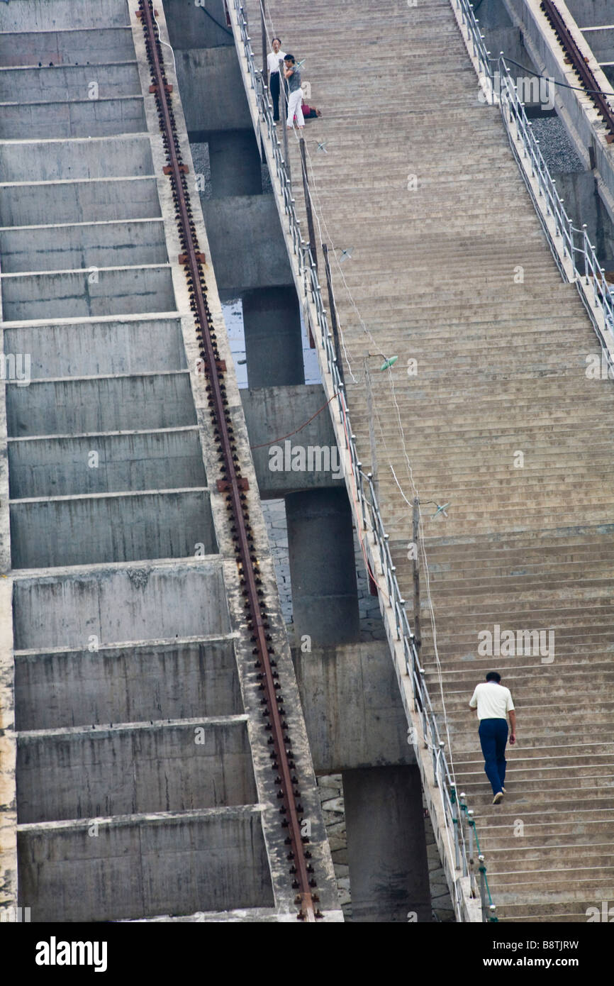 Dock stairs leading into water hi-res stock photography and images - Alamy