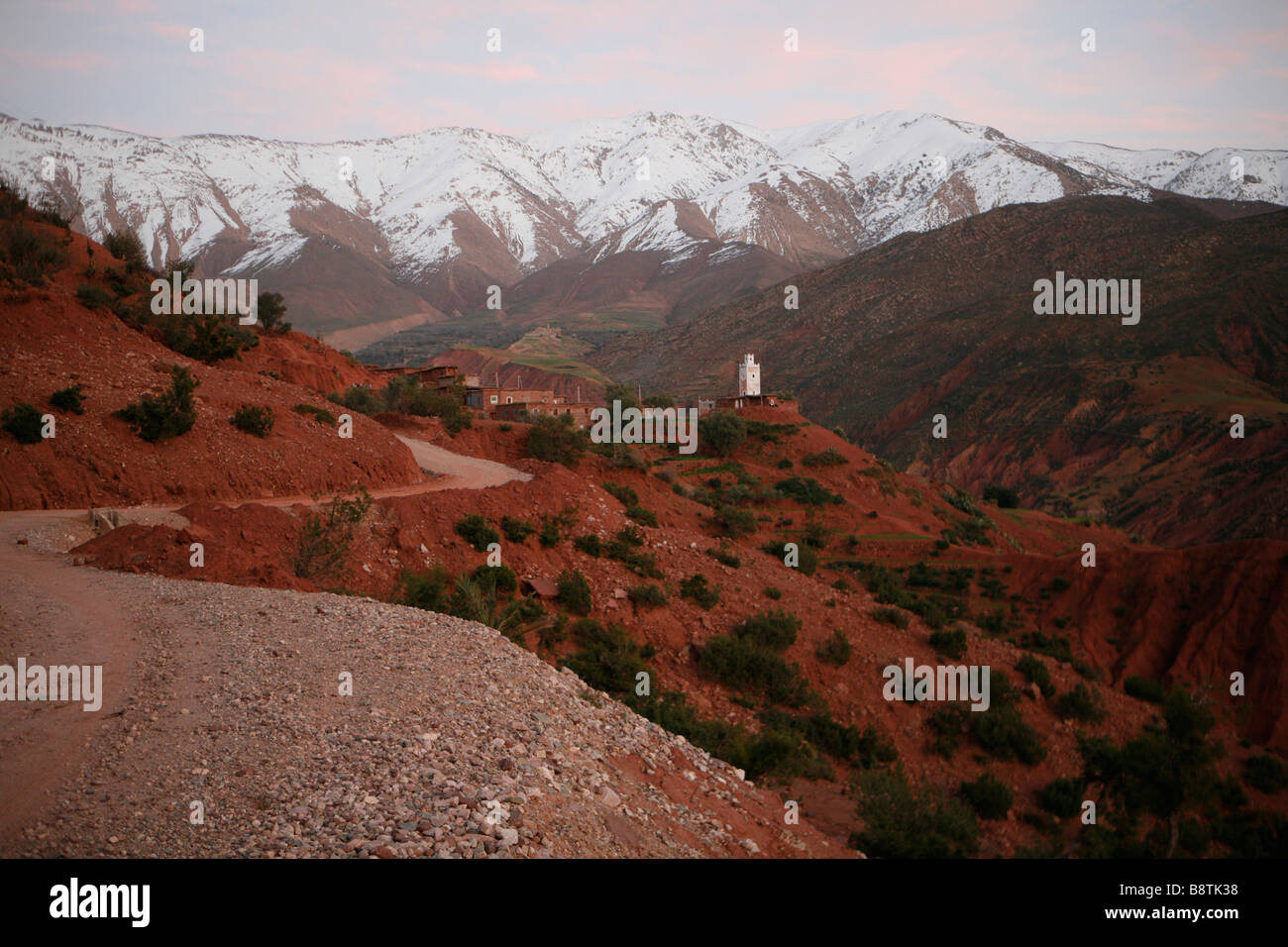 Village in Vallée de Zat (High Atlas, Marocco Stock Photo - Alamy