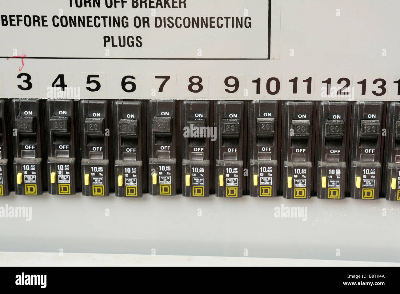 Row of breakers hi-res stock photography and images - Alamy