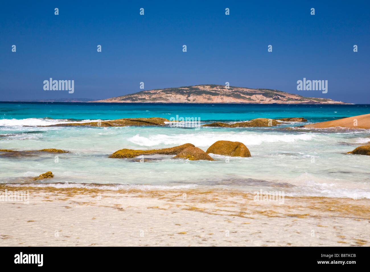 Salmon Beach Esperance Great Ocean Drive Western Australia Stock Photo ...