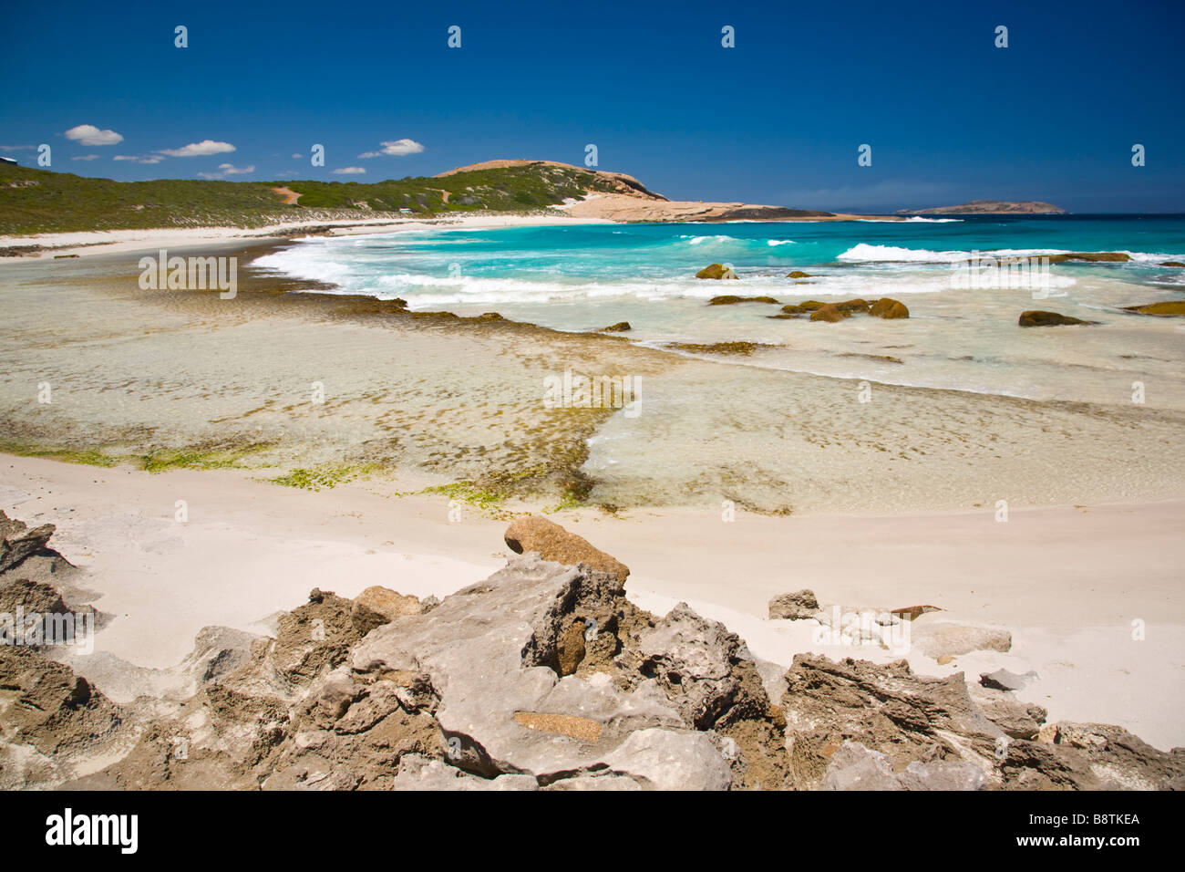 Salmon Beach Esperance Great Ocean Drive Western Australia Stock Photo ...