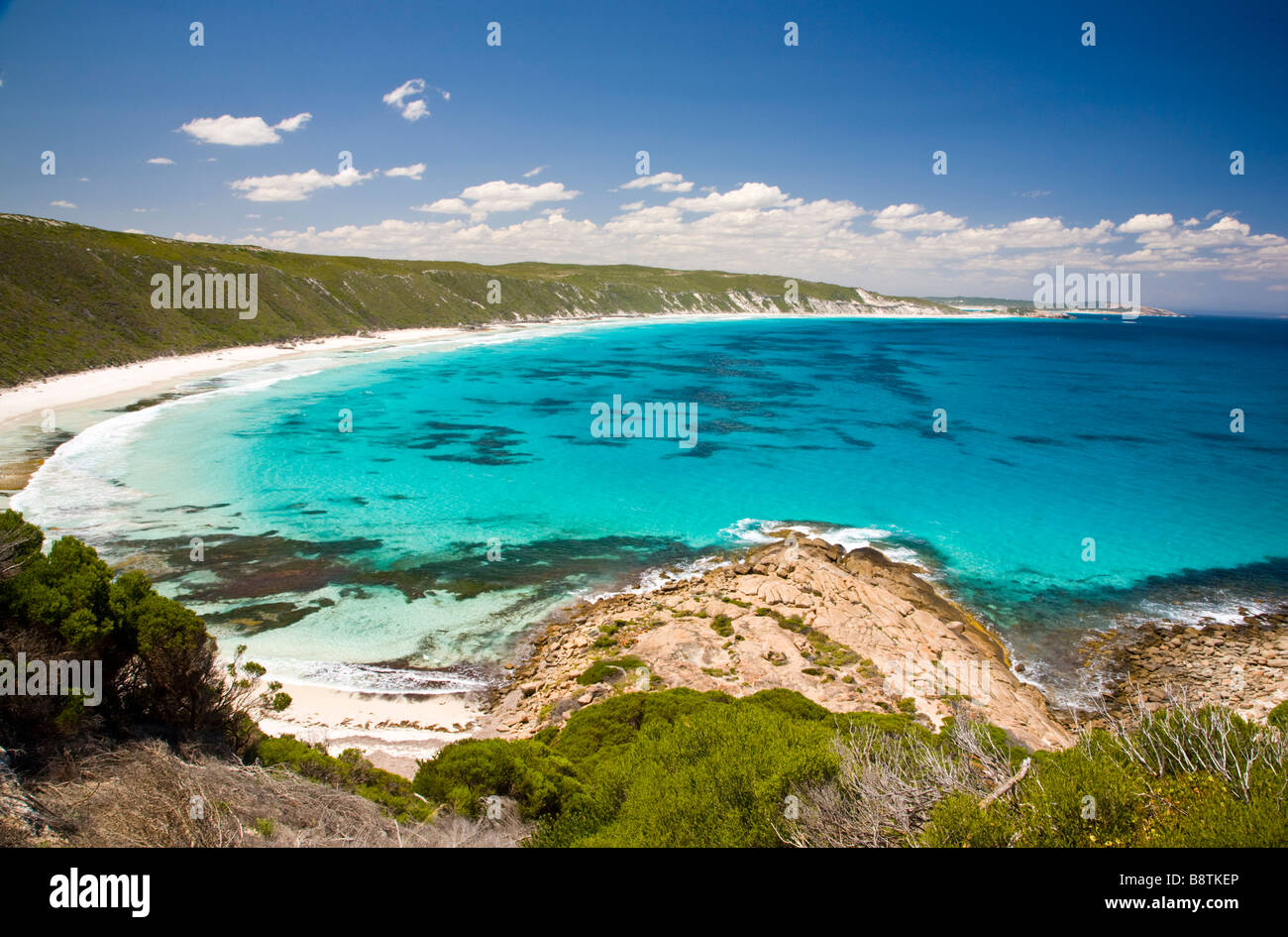 Twilight Beach from Observatory Point Great Ocean Drive Esperance Stock ...