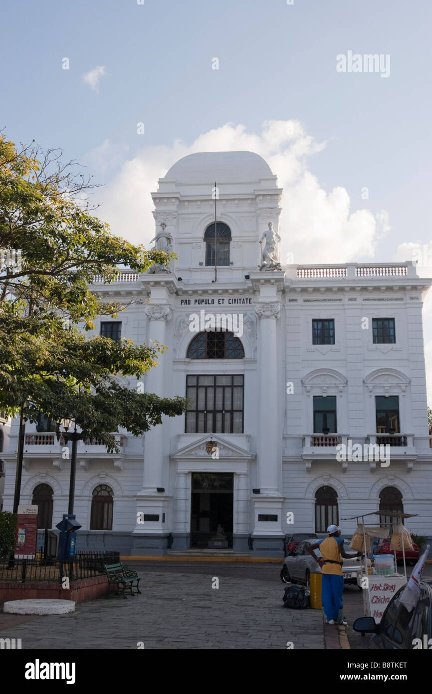 Municipal Palace, Old Quarter, Panama City, Republic of Panama, Central ...