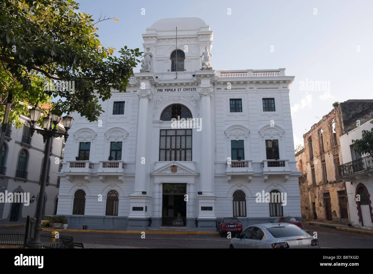 Municipal Palace. Old Quarter, Panama City, Republic of Panama, Central ...