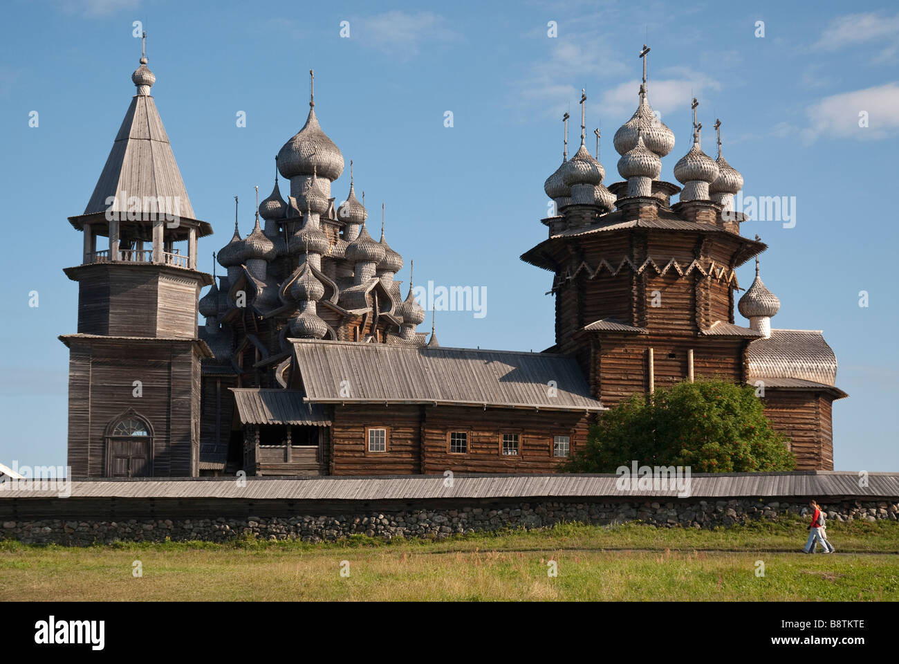 Kizhi Island, Lake Onega-Russia. Church of the Transfiguration to the ...
