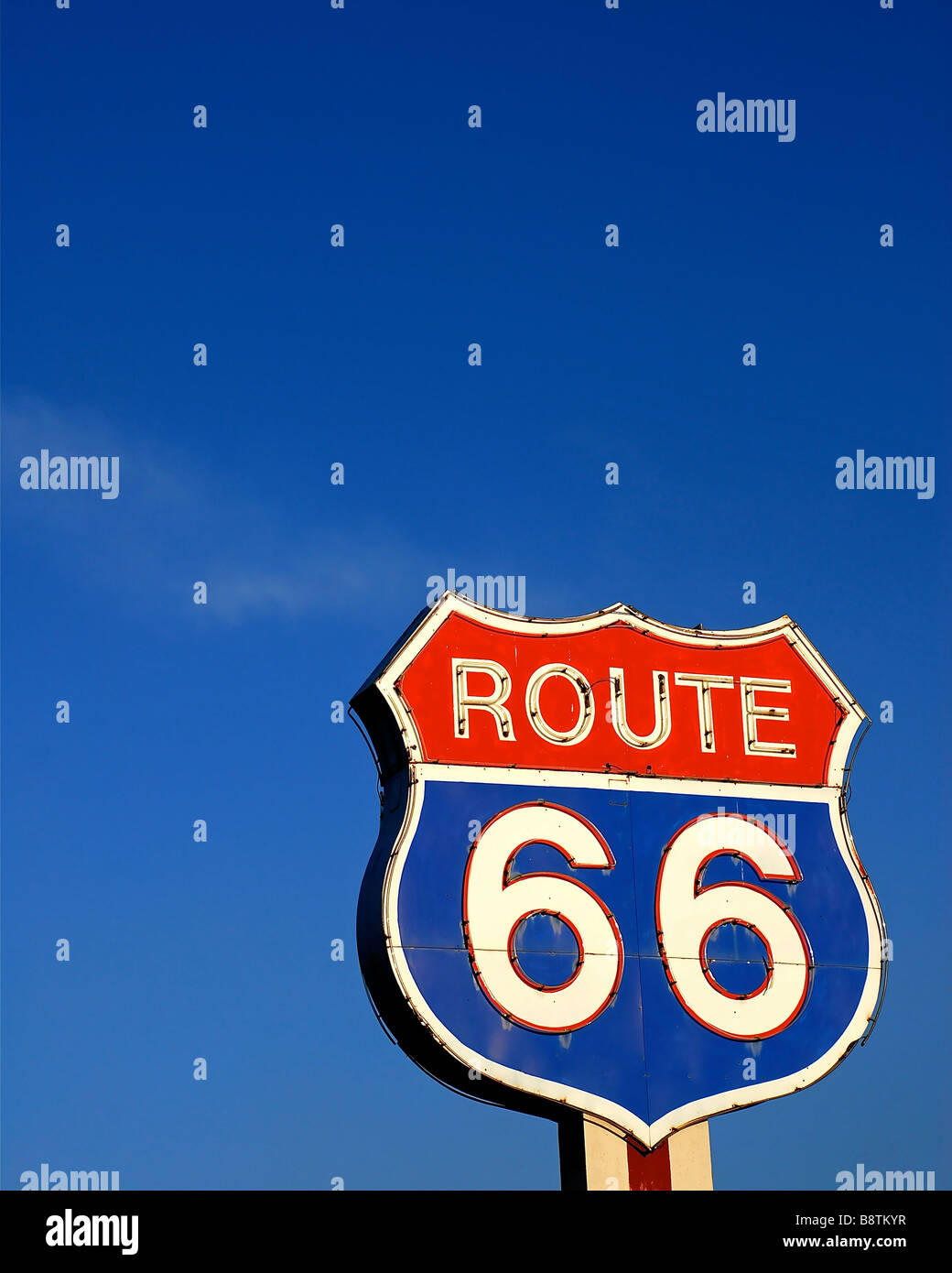 Route 66 Red Skye