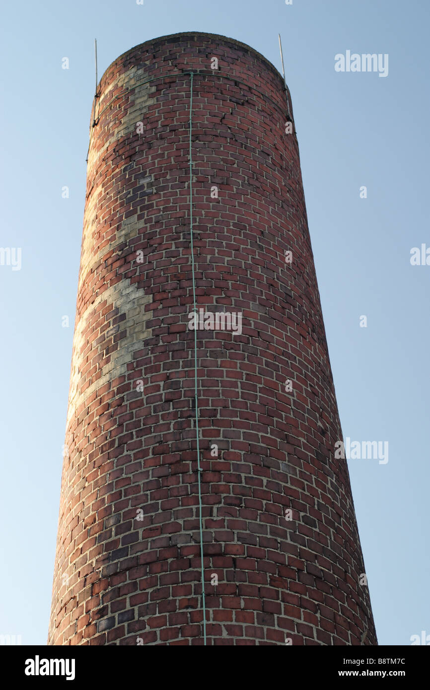 Tall round brick chimney hi-res stock photography and images - Alamy