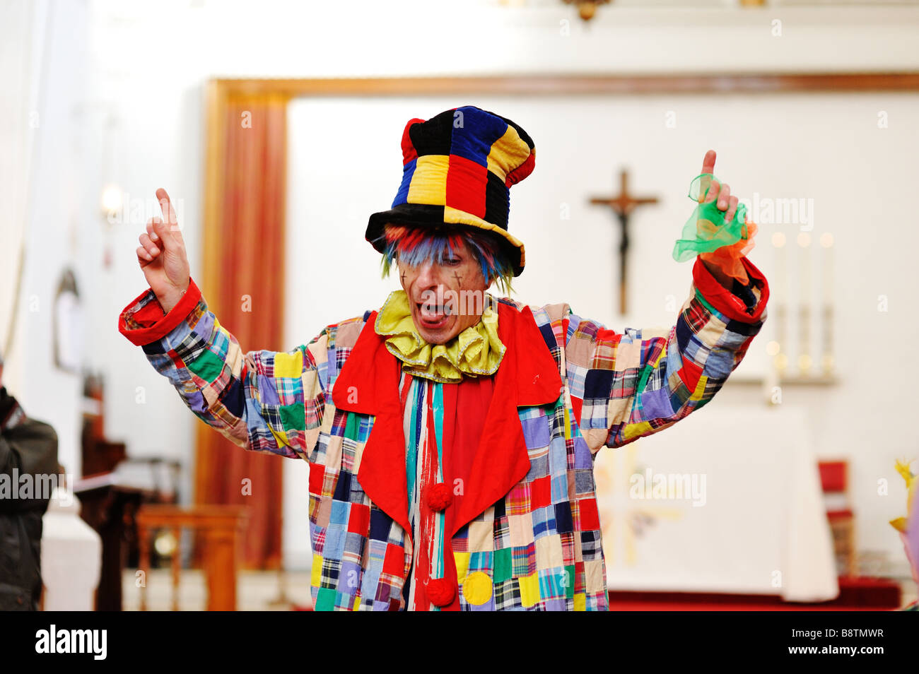 Grimaldi clown hi-res stock photography and images - Alamy