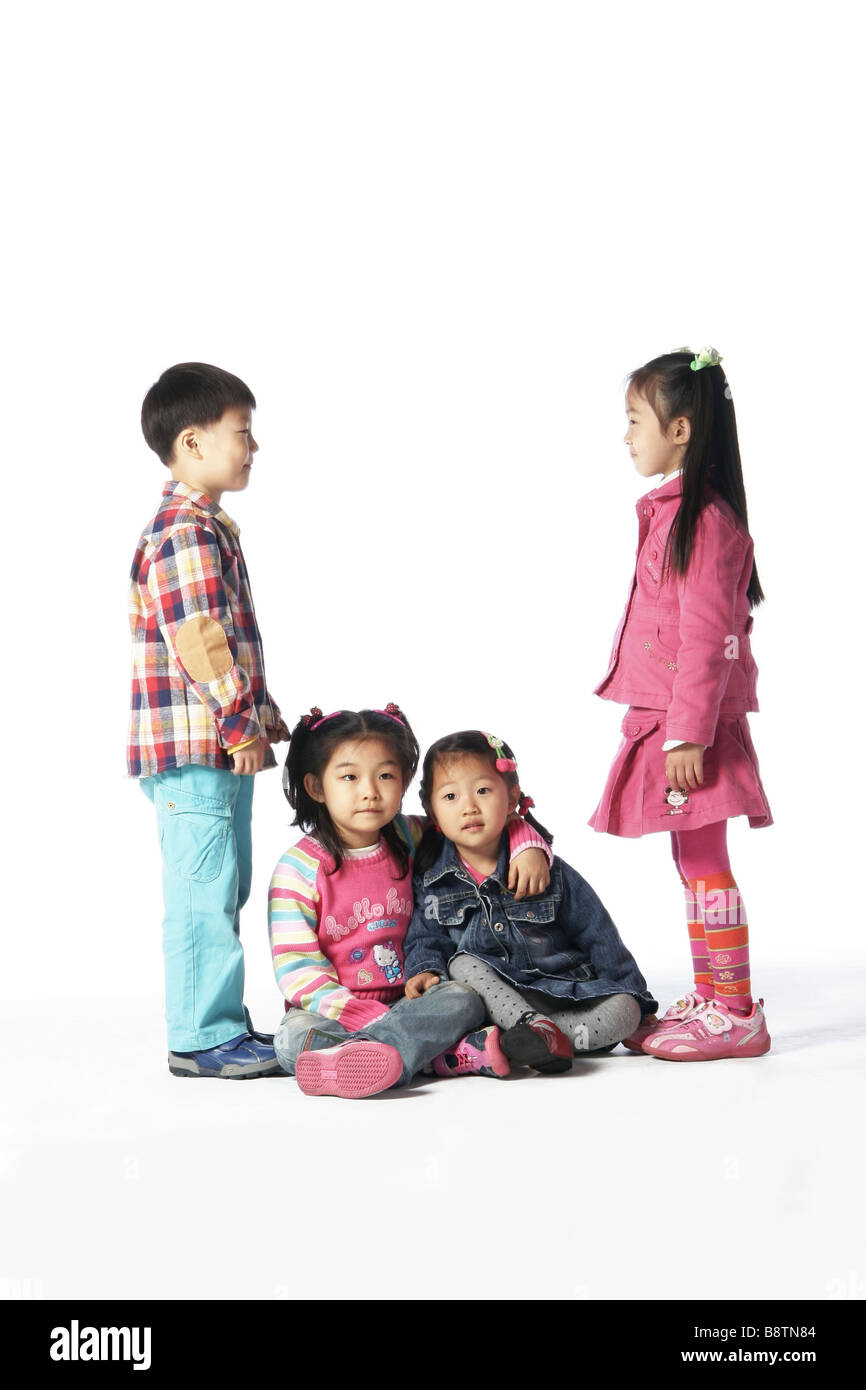 Asian Young Children Stock Photo - Alamy