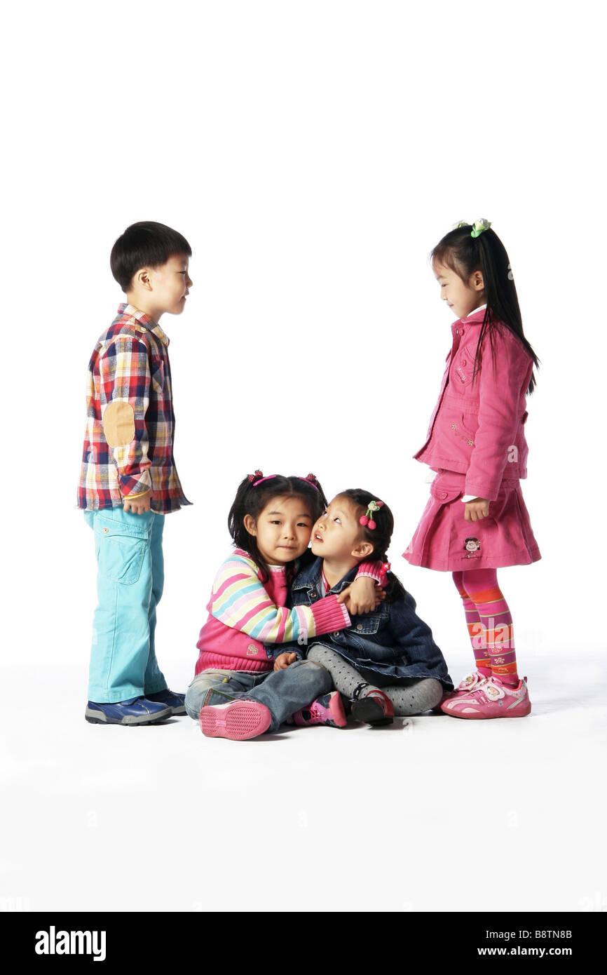 Asian Young Children Stock Photo - Alamy