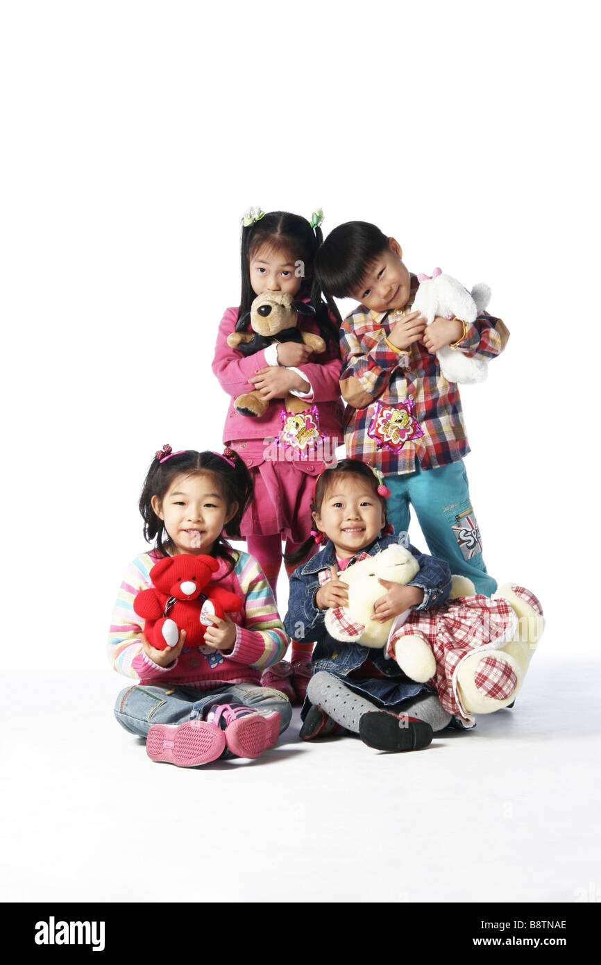 Asian Young Children Stock Photo - Alamy