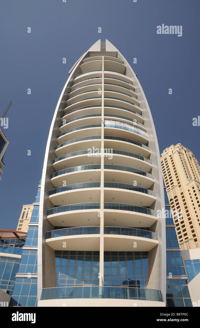 Modern highrise building in Dubai, United Arab Emirates Stock Photo - Alamy