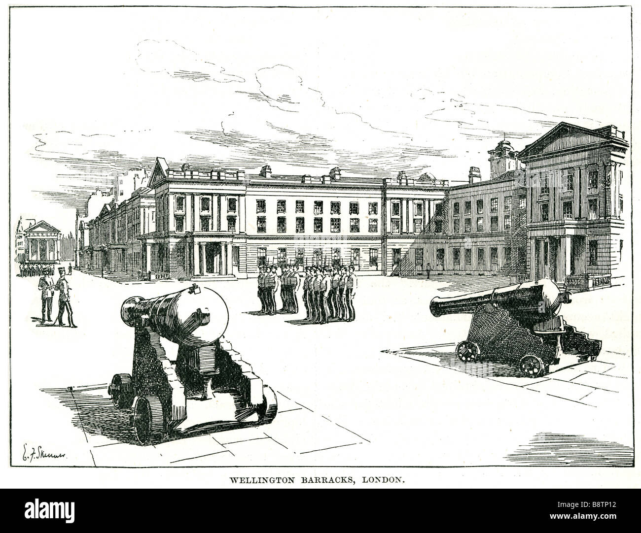 wellington barracks london Foot Guards Battalions Westminster ...
