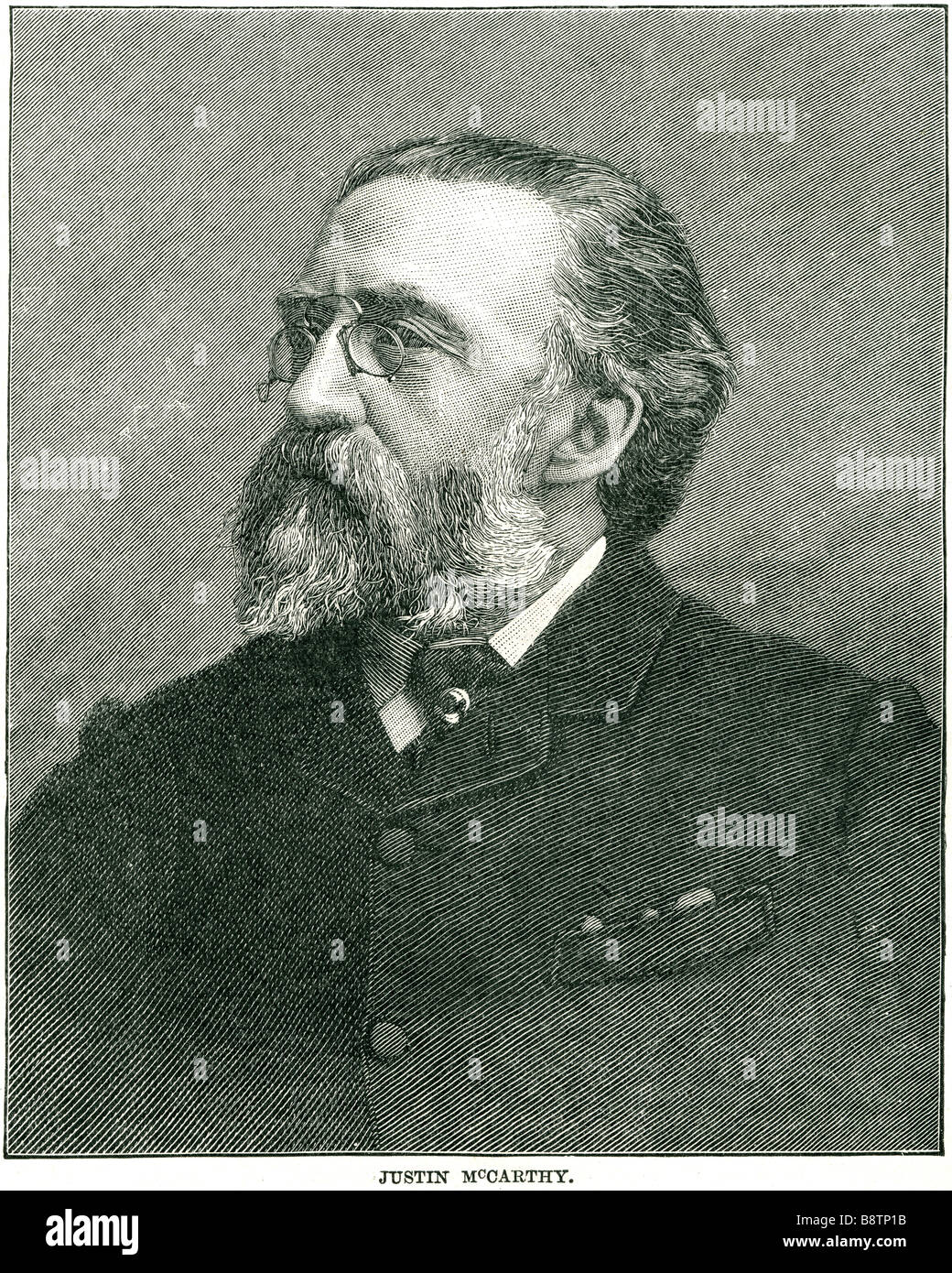 Justin McCarthy 1830 1912 Irish nationalist historian novelist ...