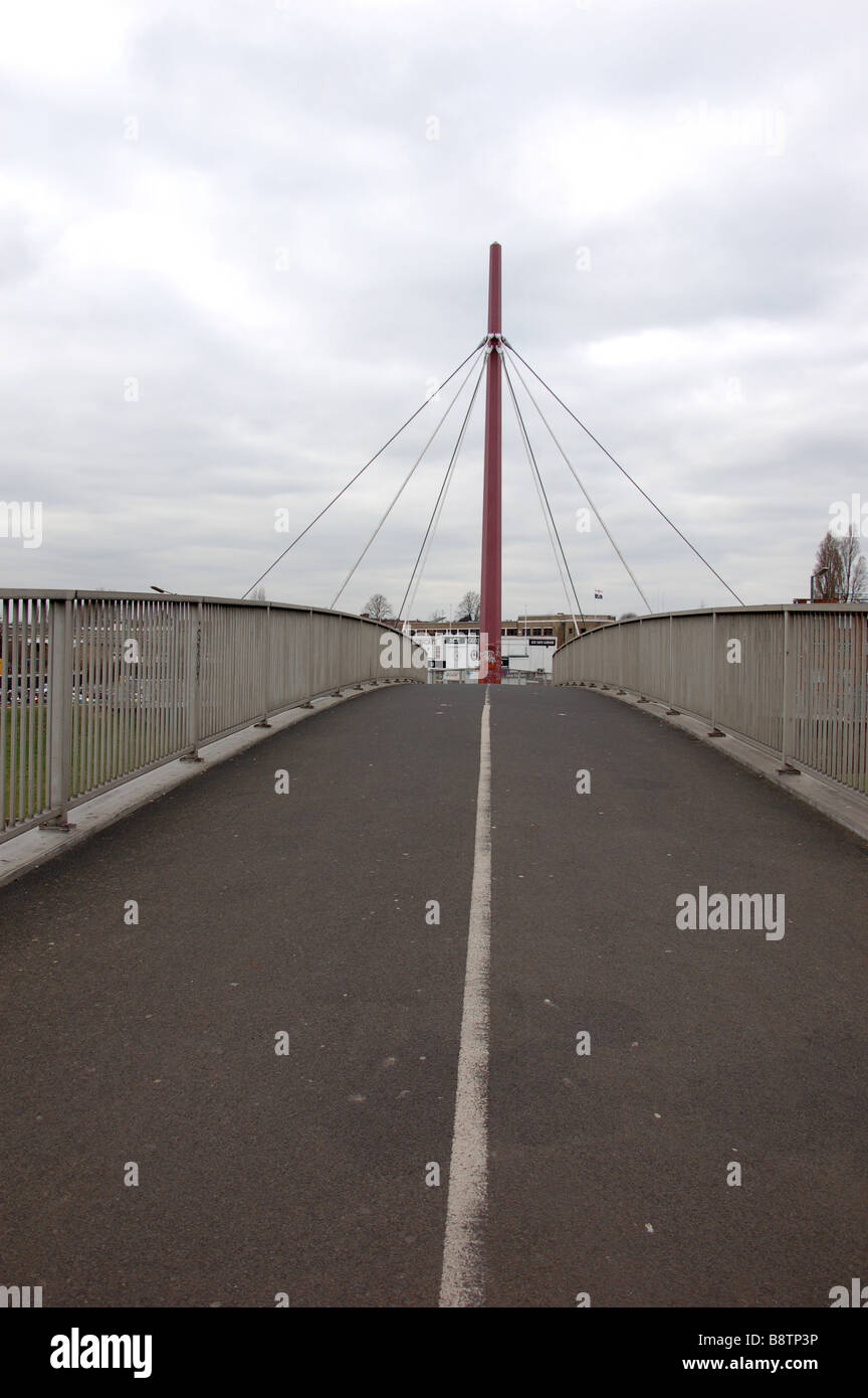 A Pedestrian Bridge passing over the North Circular Road at Ace Corner ...