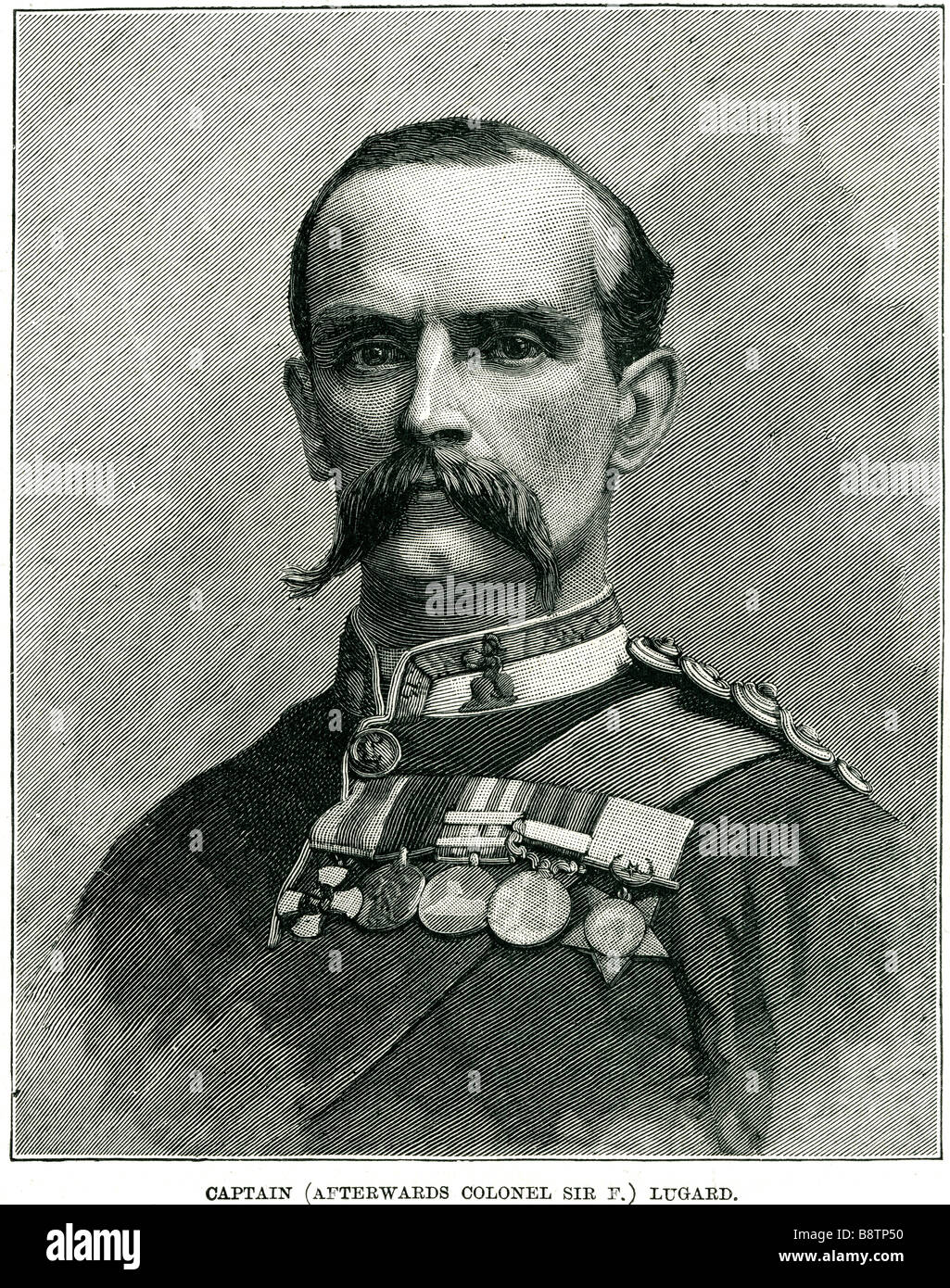 Captain Frederick John Dealtry Lugard Baron 1858 1945 British soldier ...