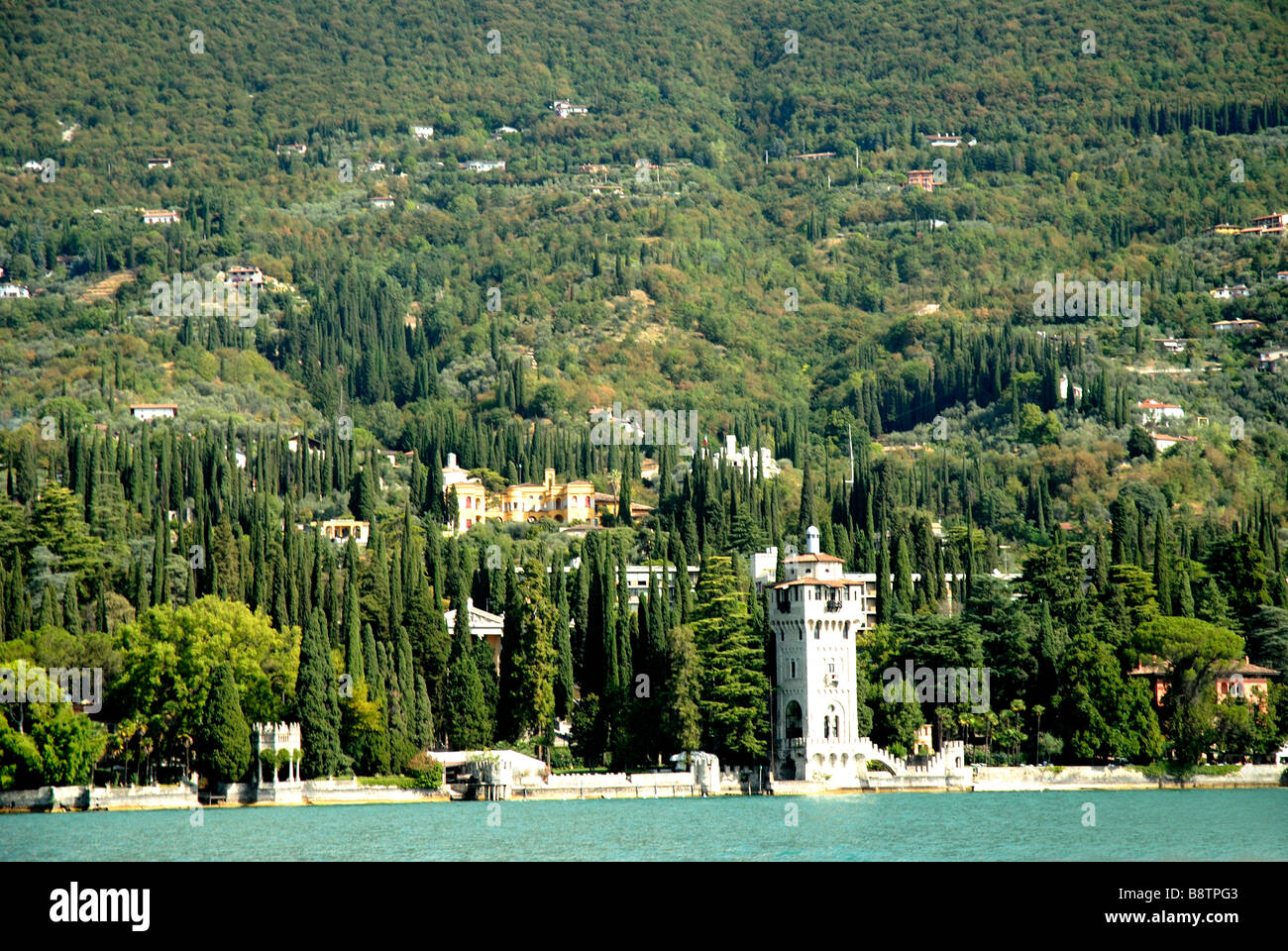 Gardone Riviera on Lake Garda Italy Stock Photo - Alamy