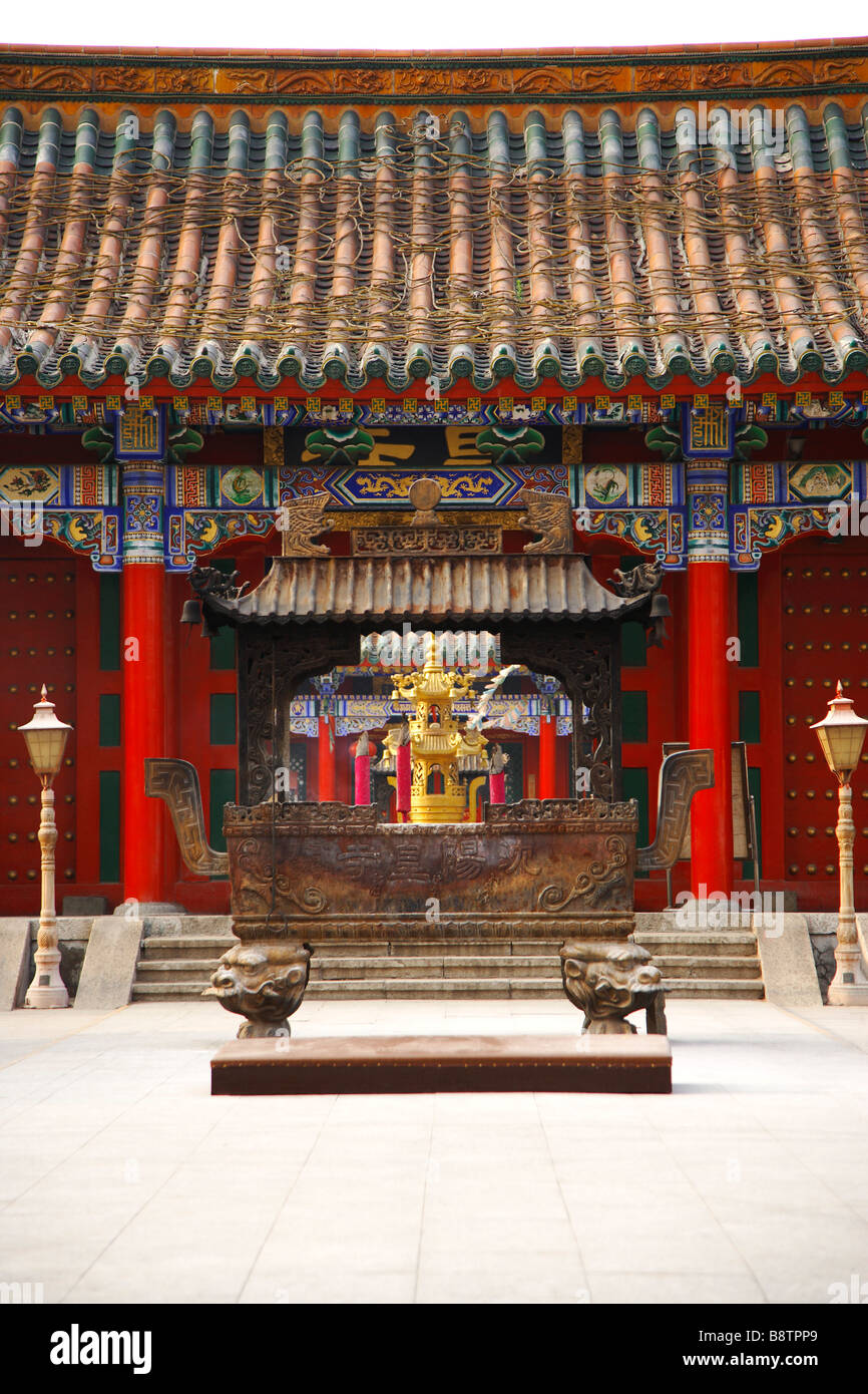 China Liaoning Province Shenyang Imperial temple Stock Photo - Alamy