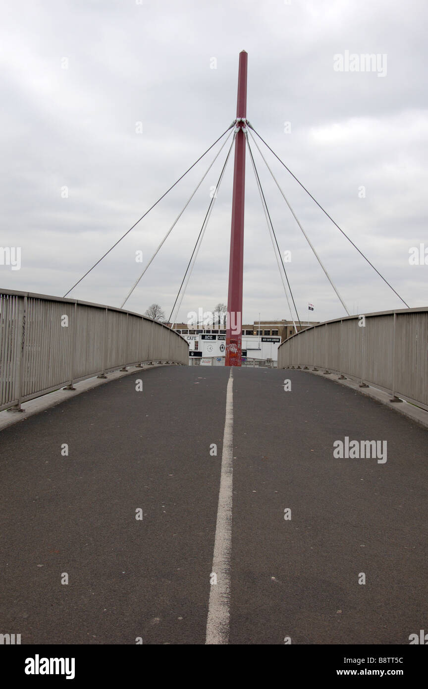 A Pedestrian Bridge passing over the North Circular Road at Ace Corner ...