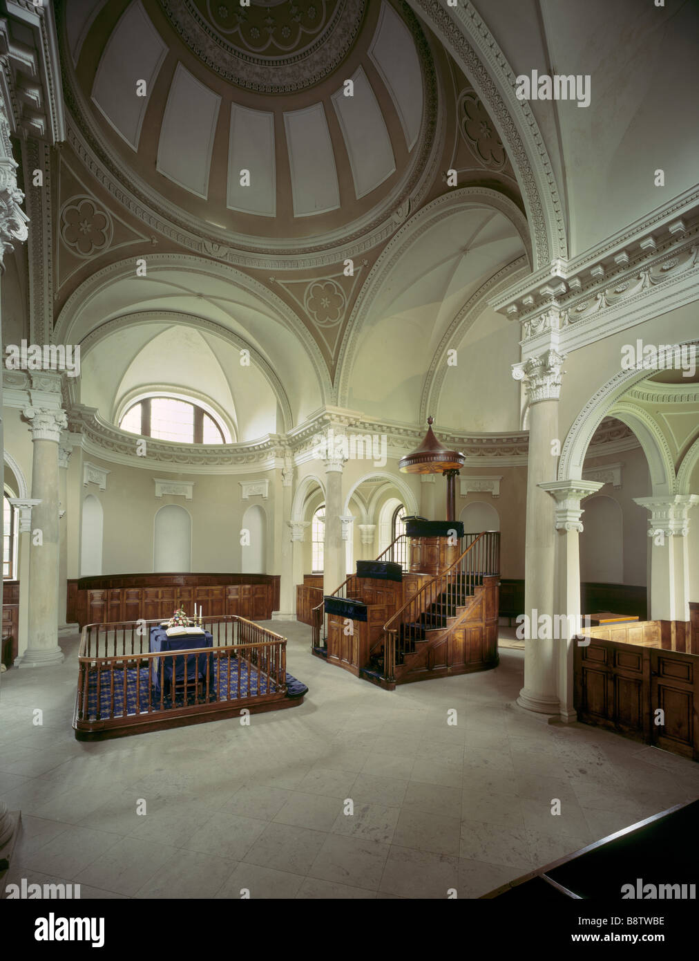 Gibside Chapel and Avenue Stock Photo - Alamy