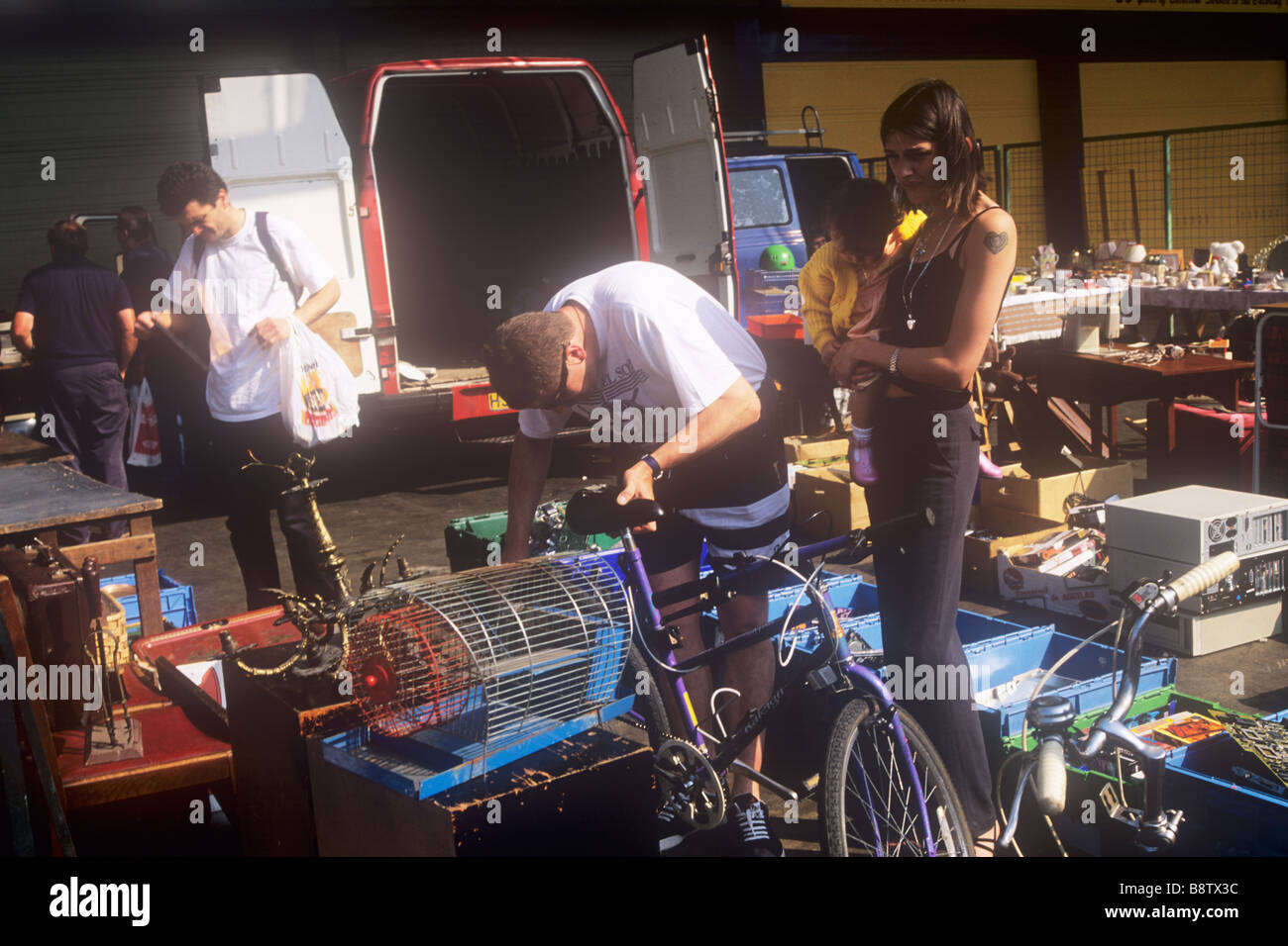 At a car boot sale hi-res stock photography and images - Alamy