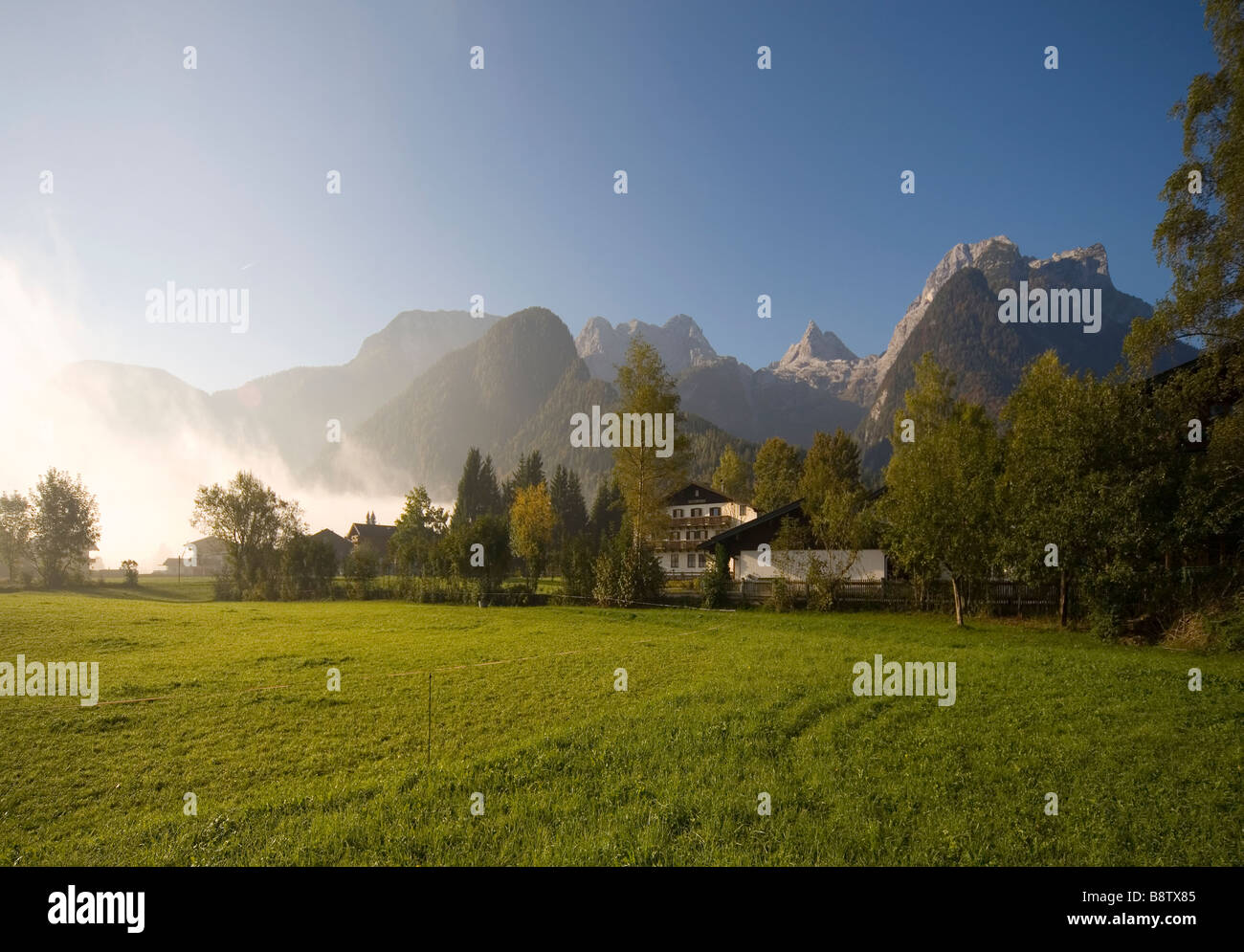 Lofer village Austria Stock Photo - Alamy